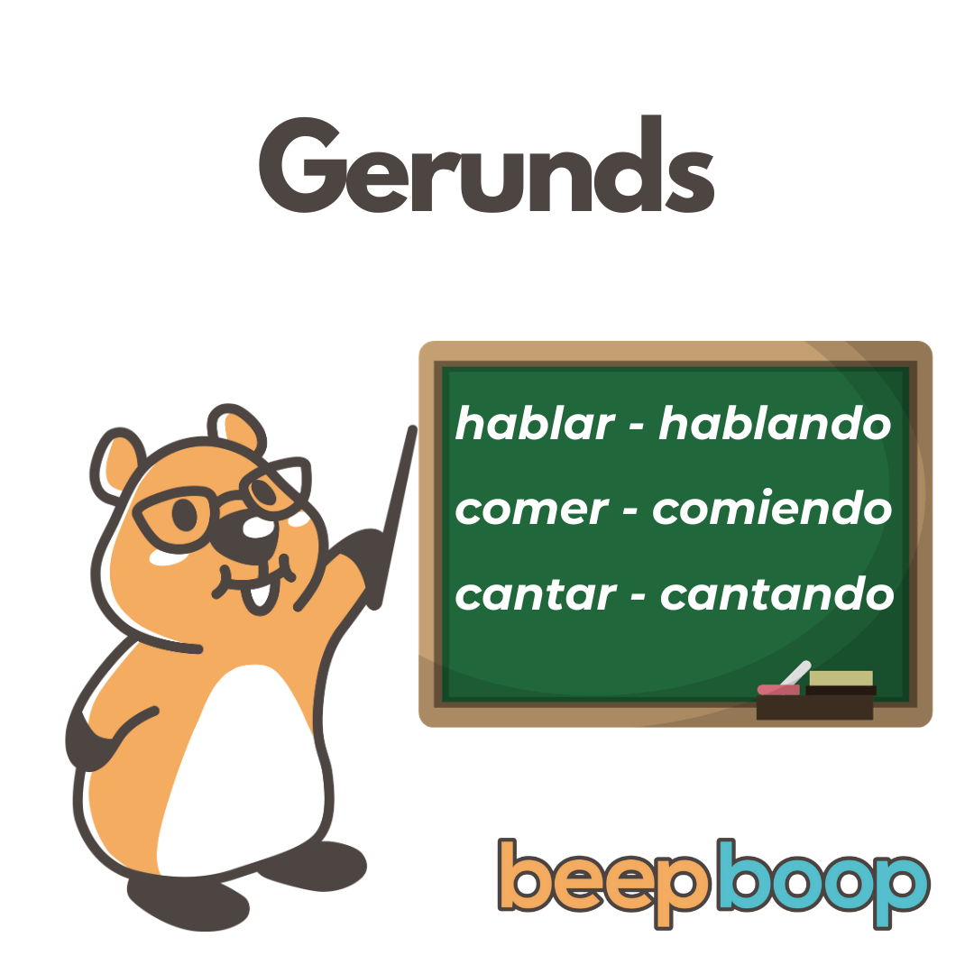 Mastering the Gerunds in Spanish | drill, grammar, modules and more ...