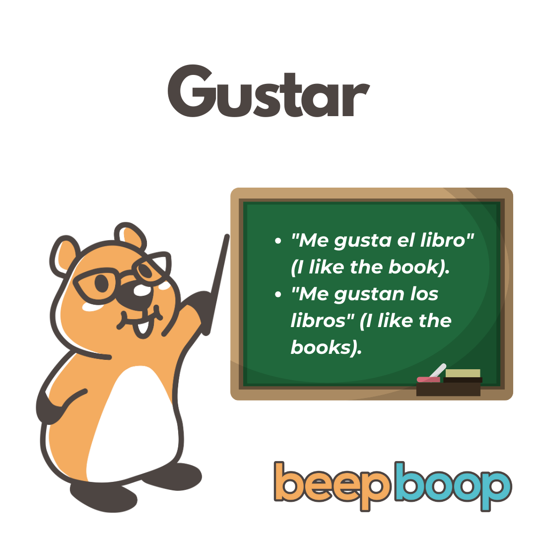 Mastering the Spanish Verb "Gustar": A Comprehensive Guide | beepboop ...