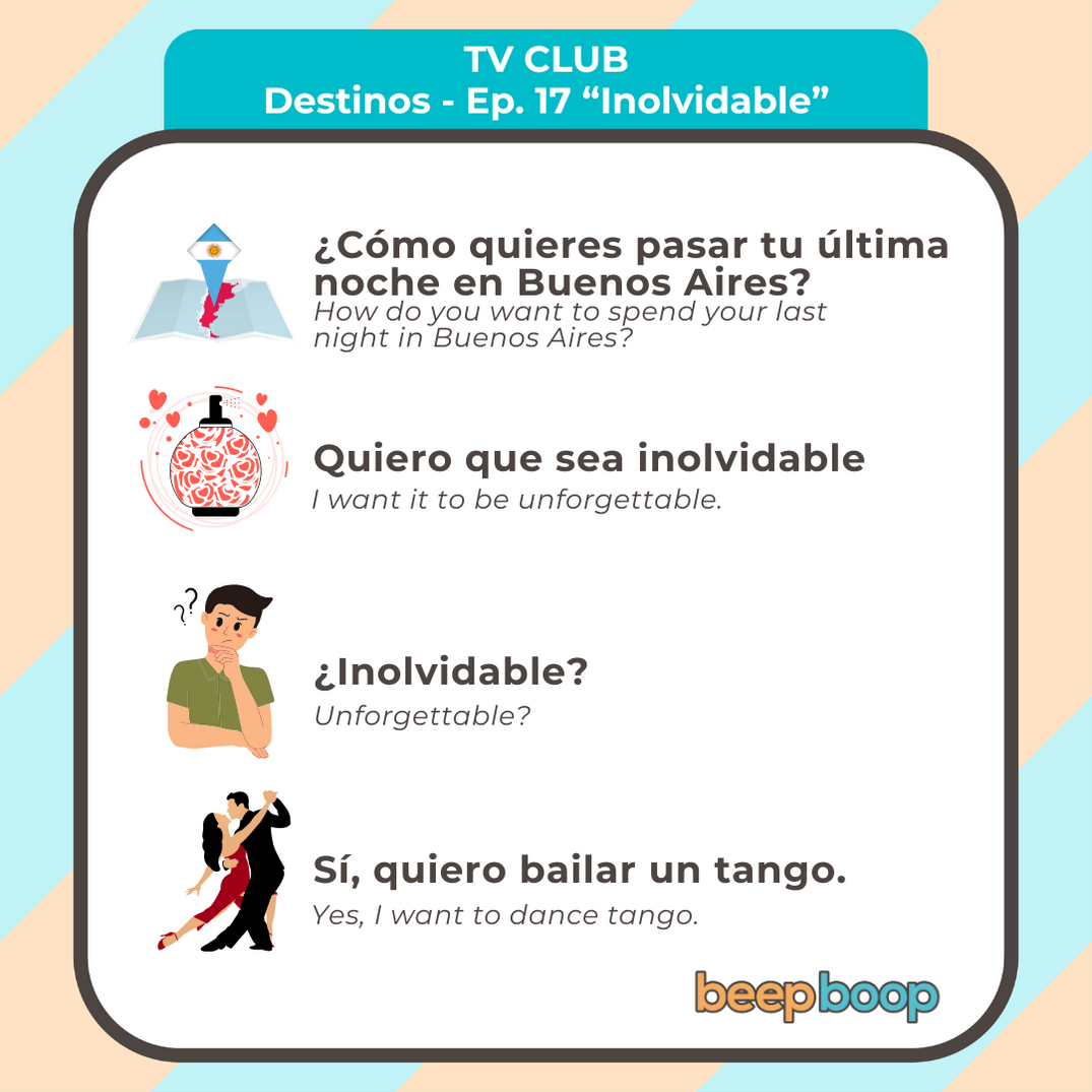 Destinos Episode 17 "Inolvidable" is out! | beepboop.us Newsletter blog